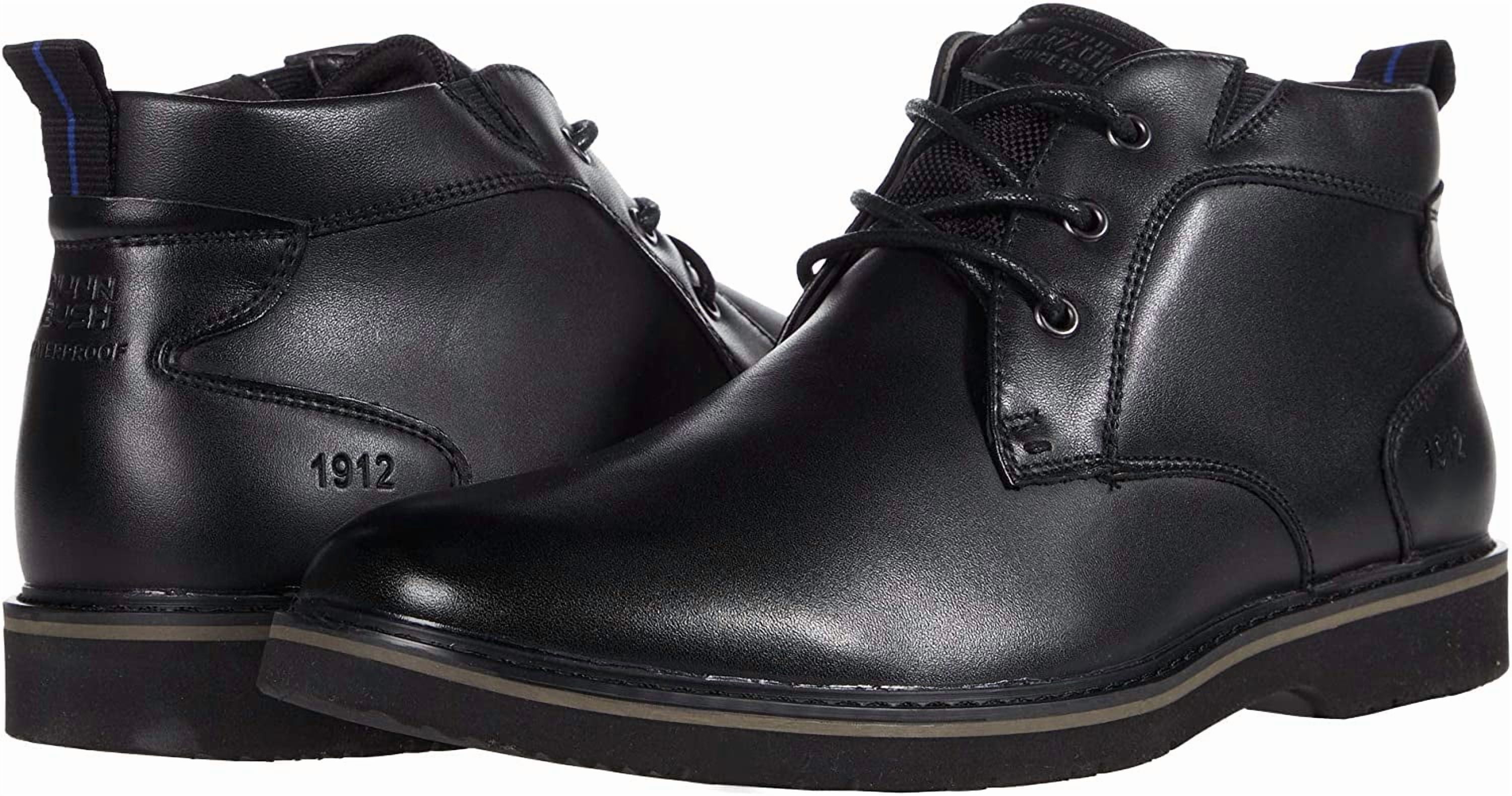 Men's Nunn Bush Denali Waterproof Plain Toe Chukka Boot Black 84887-001 ...