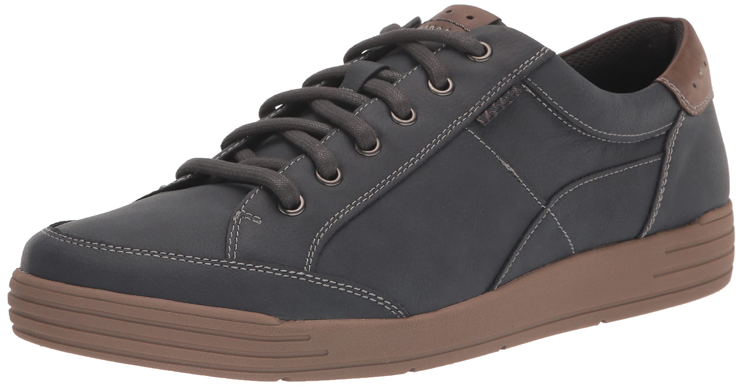 Men's Nunn Bush Kore City Walk Lace To Toe Oxford Navy Faux Leather 10. ...