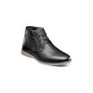 Men Stacy Adams Boot Madison Black White Biscuit Toe Zipper 00026-111 ...