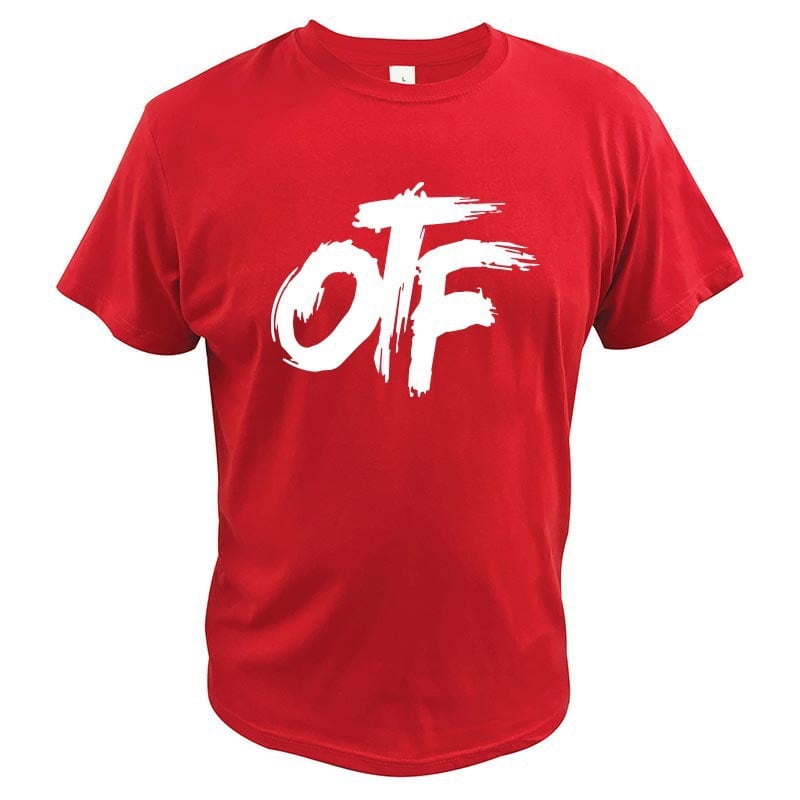 Men's OTF trendy and fashionable short-sleeved T-shirt - Walmart.com