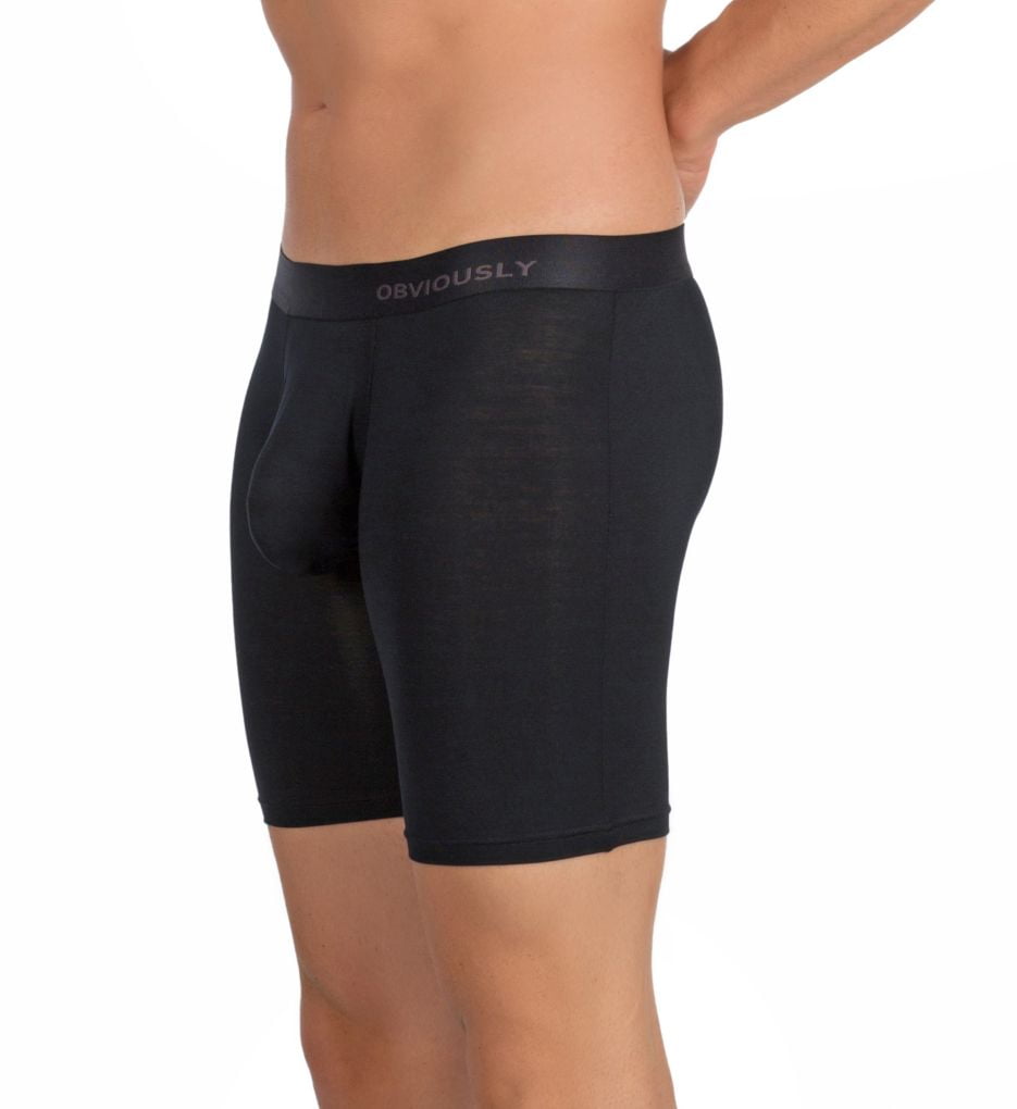 Men's Obviously A09 PrimeMan AnatoMAX 6 Inch Boxer Brief (Black XL ...