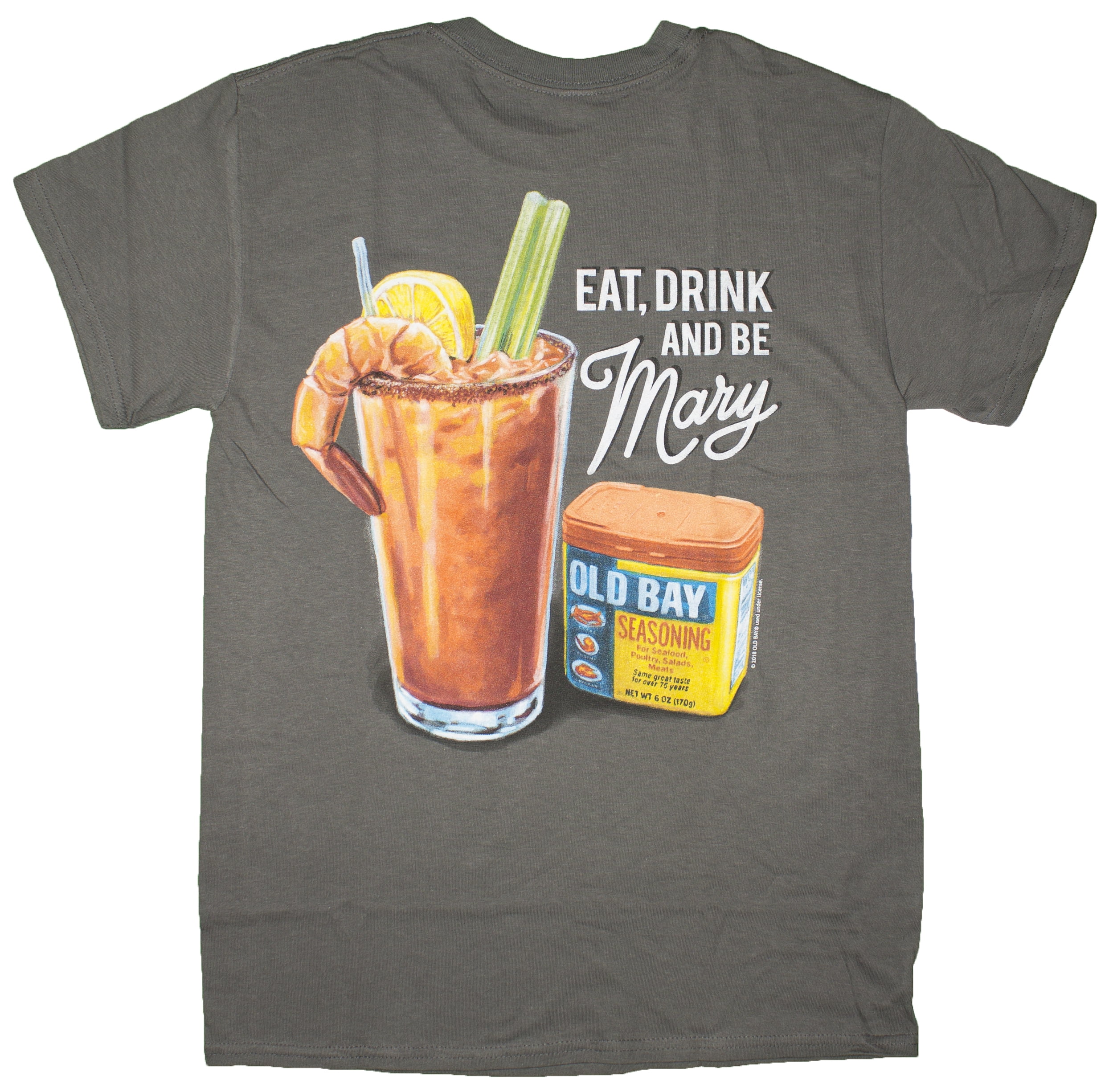 Men's Officially Licensed Old Bay Seafood Seasoning Be Mary T-Shirt ...