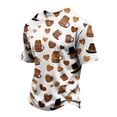 Men's Oktoberfest Beer Print T-Shirt, Vintage Style Short Sleeve Tee ...