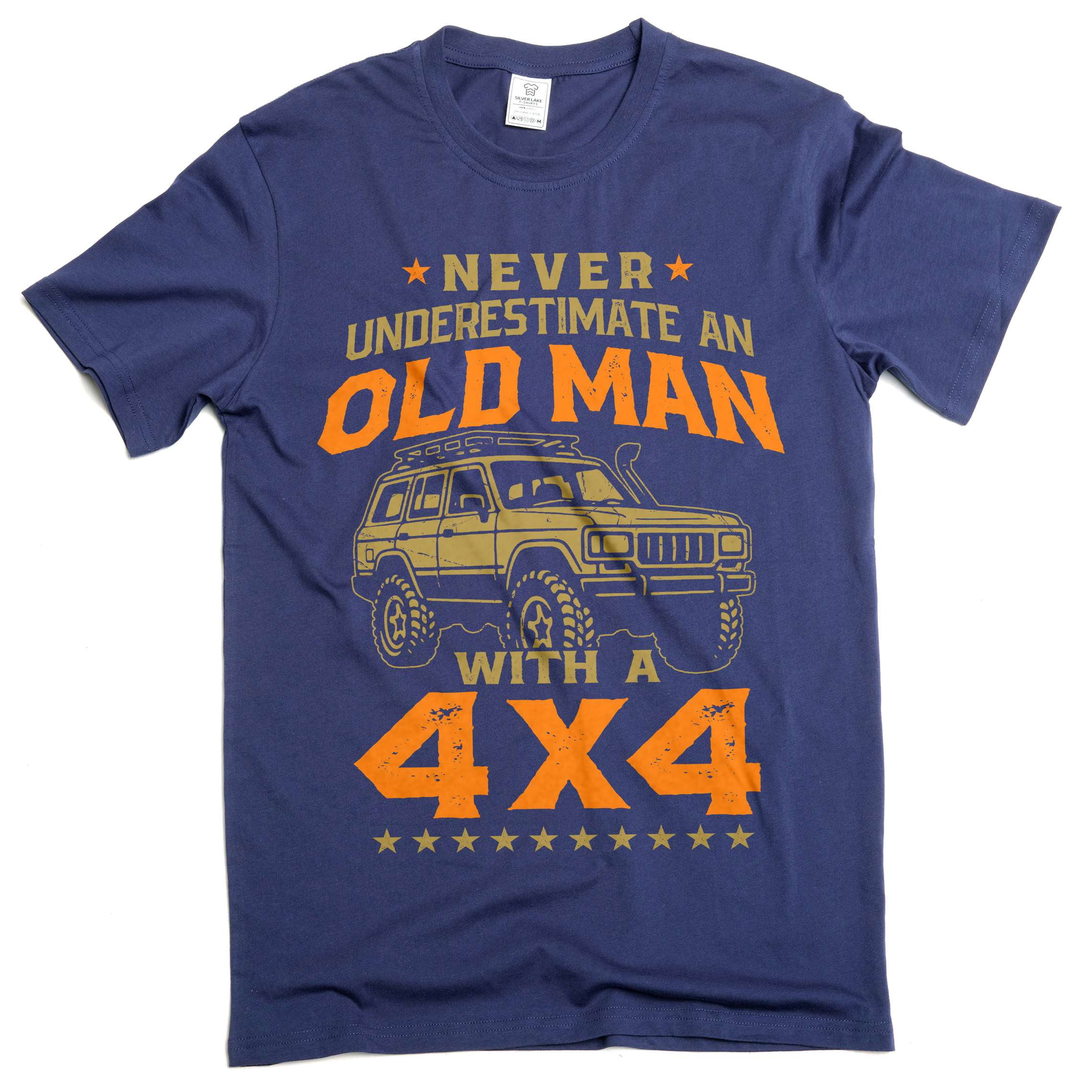 Men's Old Man Shirt 4 wheel drive off road t-shirt 4x4 4wd truck shirt ...