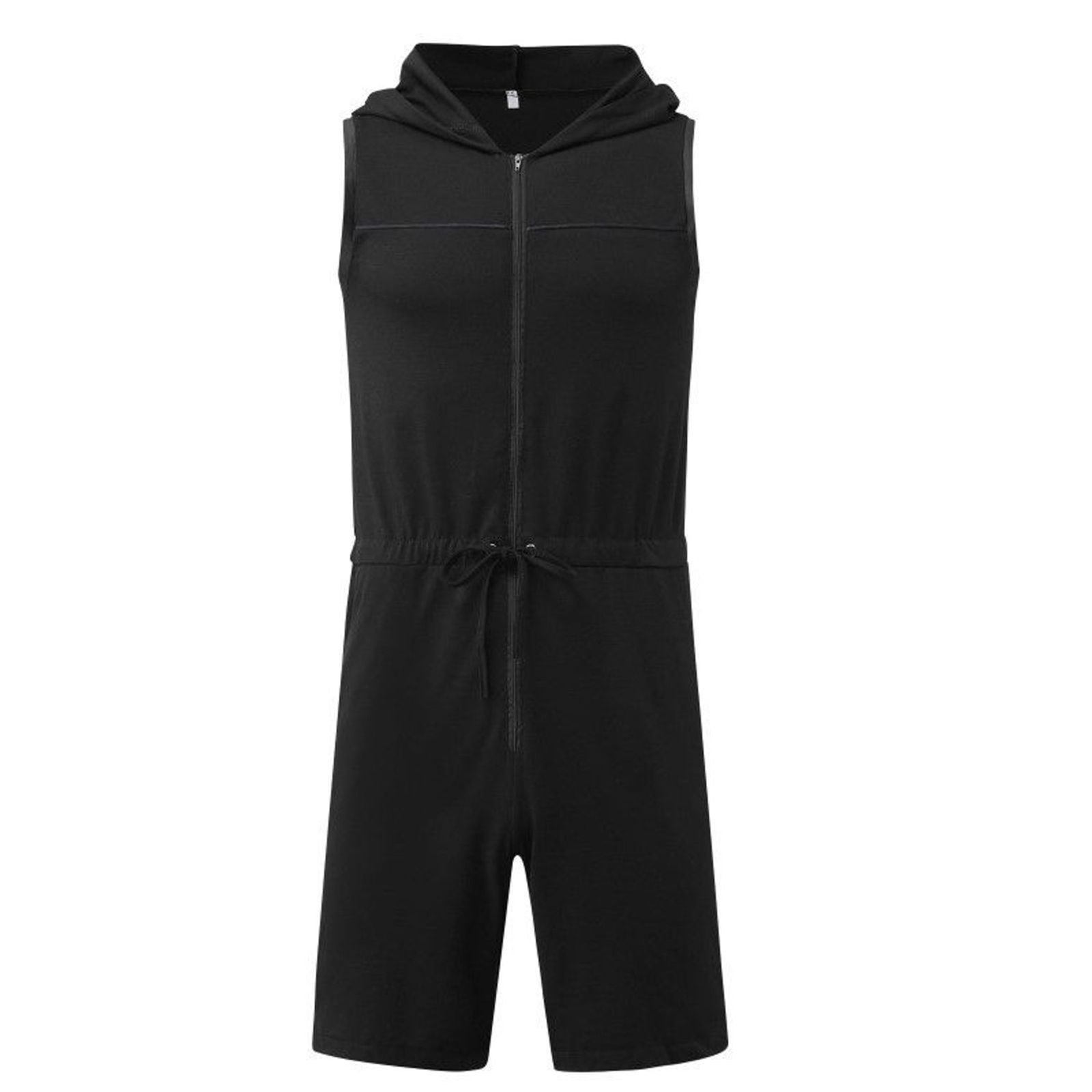 Men's Onesie Shorts Rompers Lounge Hooded Jumpsuits Shorts Casual ...