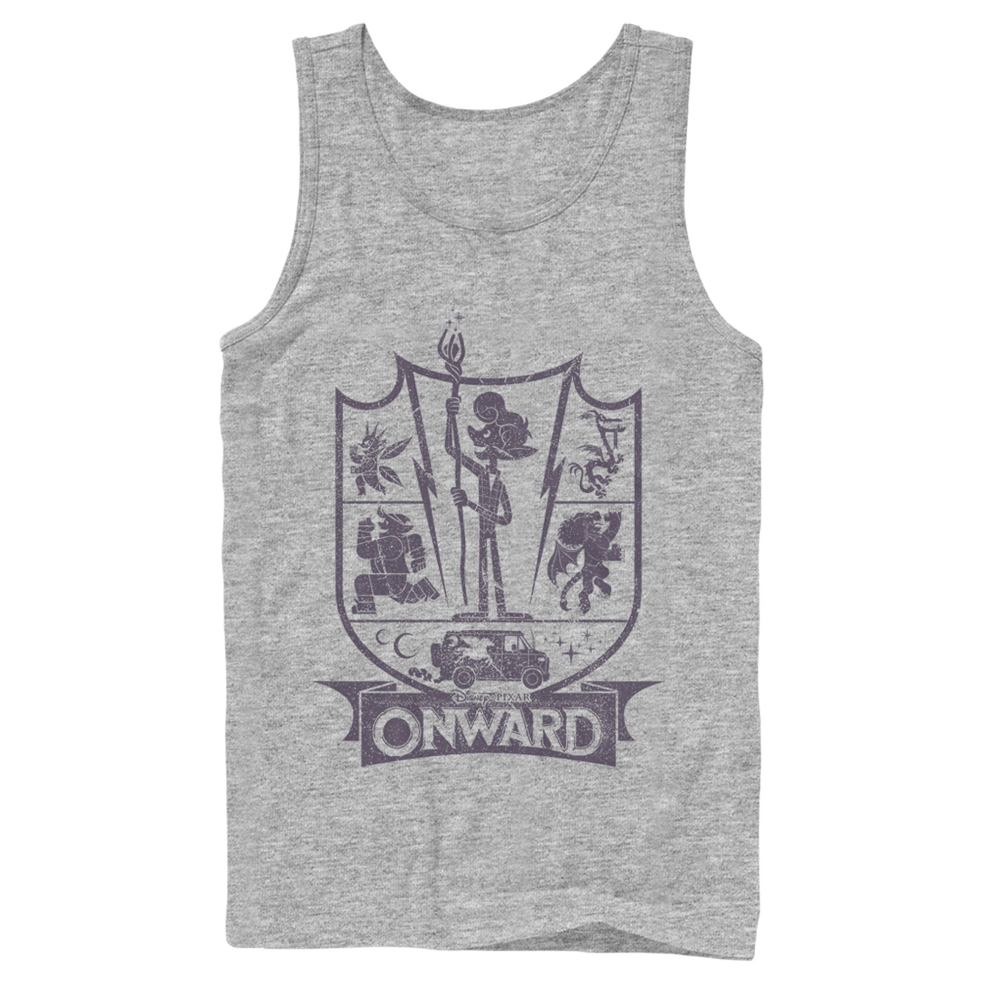 Men's Onward Character Icon Emblem Tank Top Athletic Heather 2X Large ...