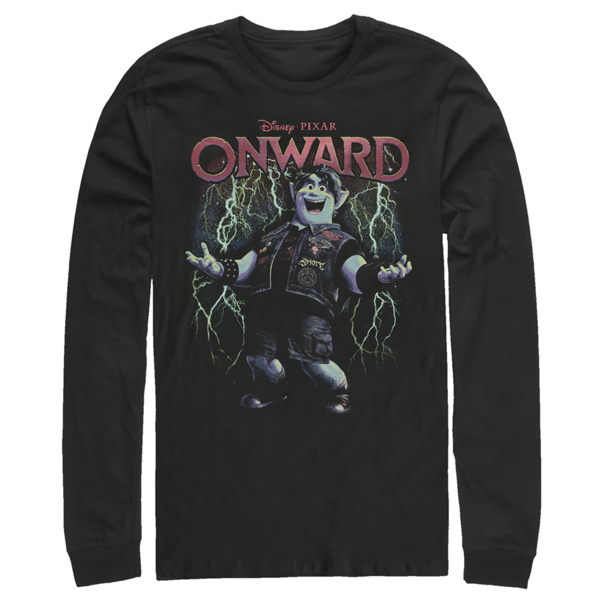 Men's Onward Electric Barley Long Sleeve Shirt Black Small - Walmart.com