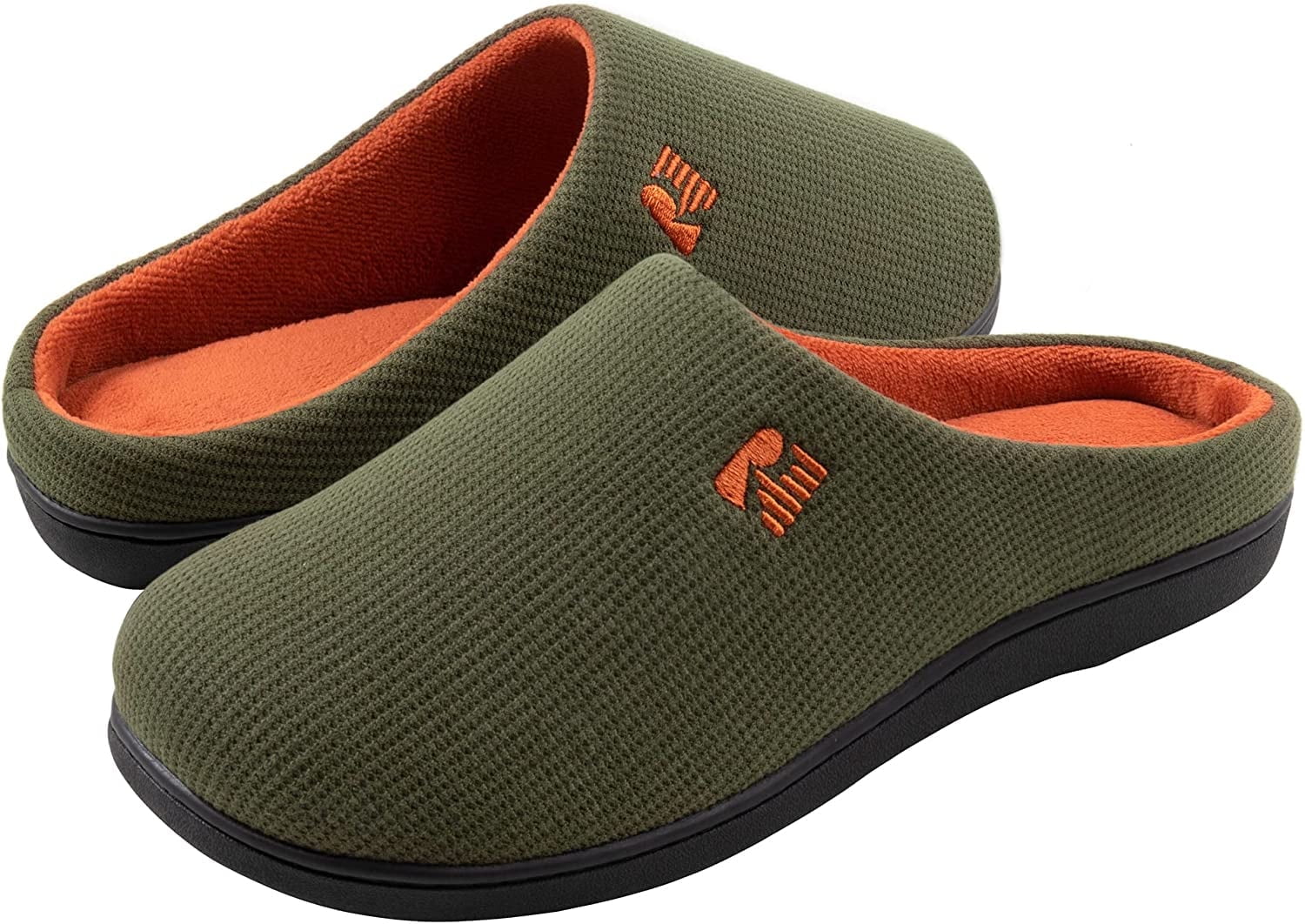 Men's Original Two-Tone Memory Foam Slipper - Walmart.com