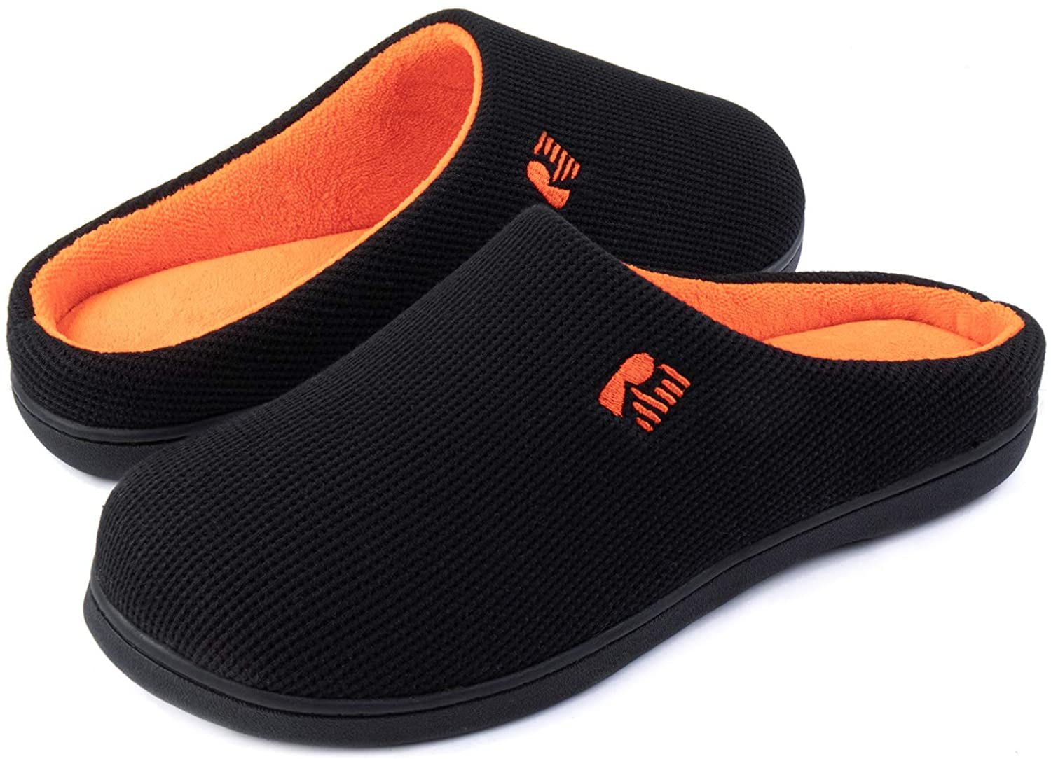 Men's Original Two-Tone Memory Foam Slipper - Walmart.com