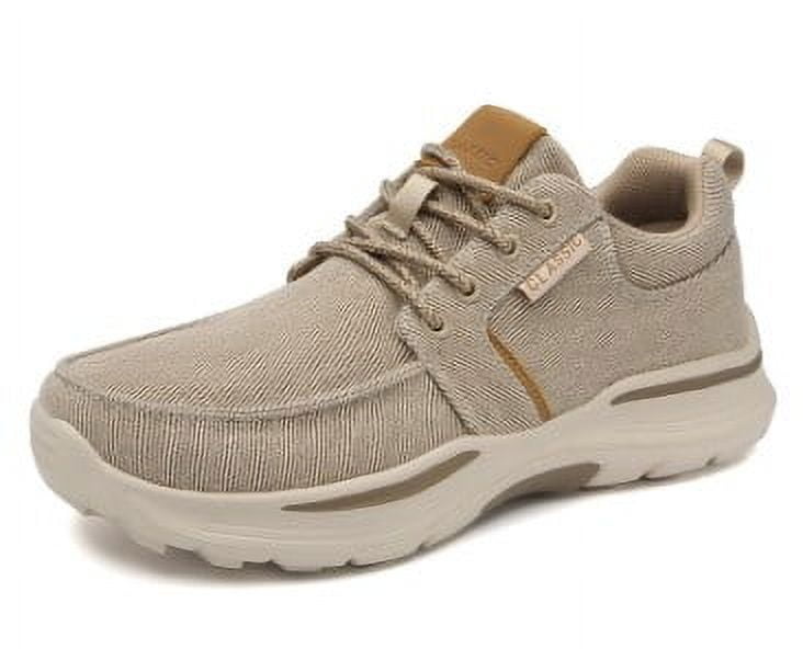 Men's Orthopedic Walking Shoes for Plantar Fasciitis, Comfortable Arch ...