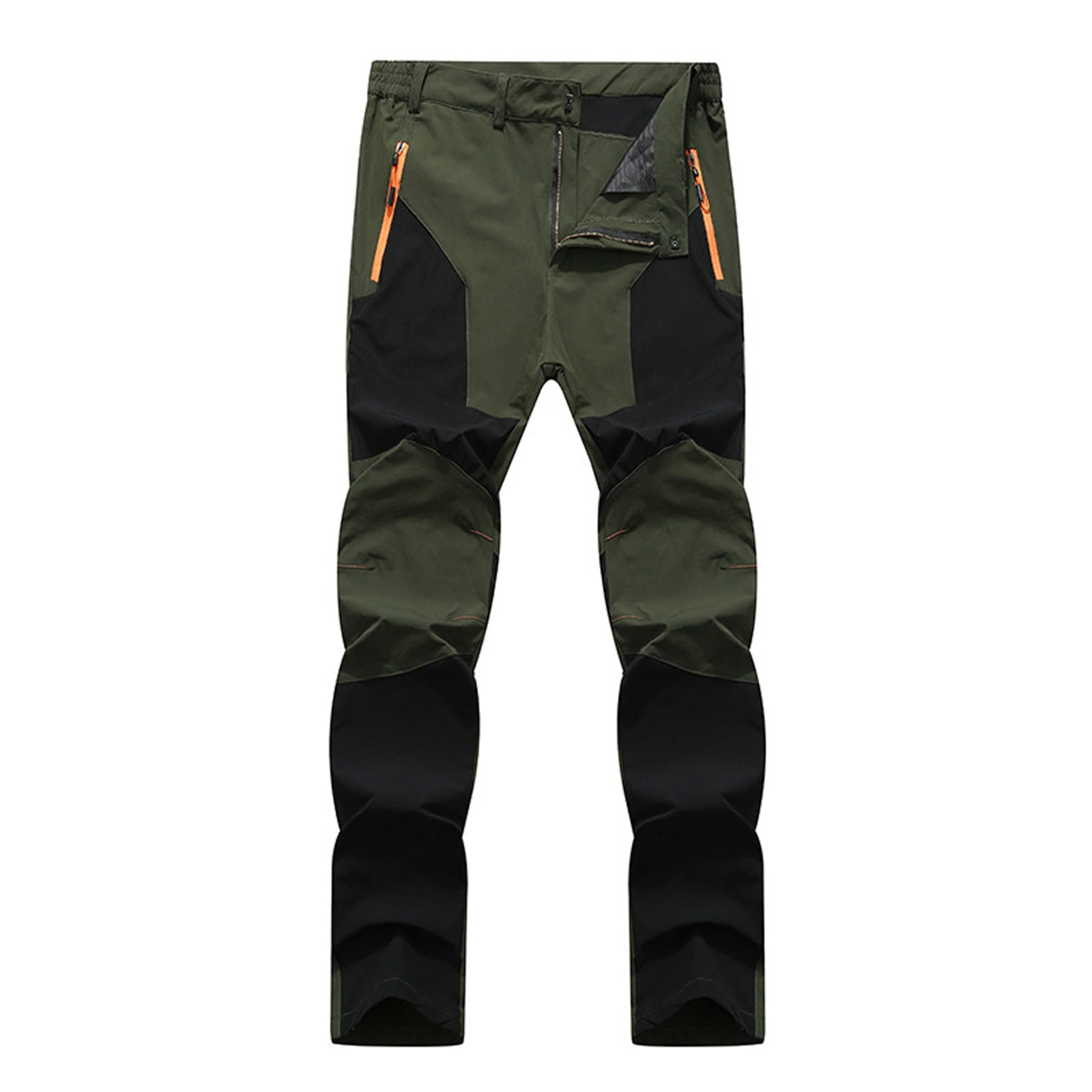 Men's Outdoor Hiking Pants Water Resistant Windproof Fleece Cargo ...