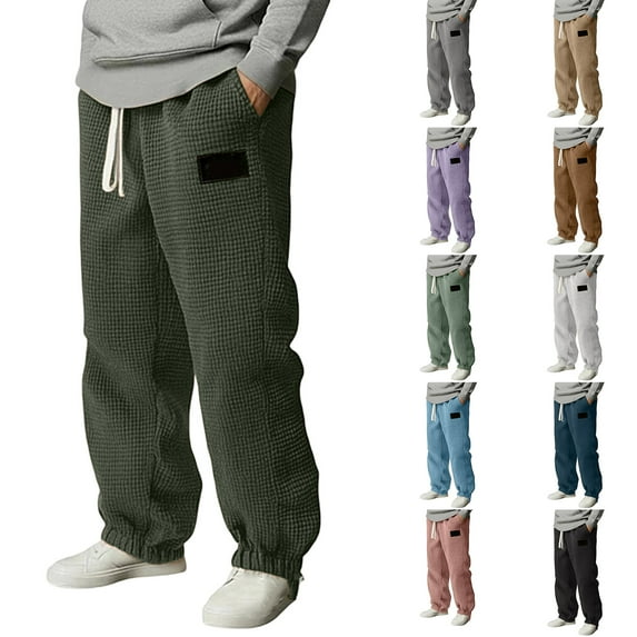 Men's Outdoor Leisure Sports Loose Trousers, Casual Cargo Pants for ...