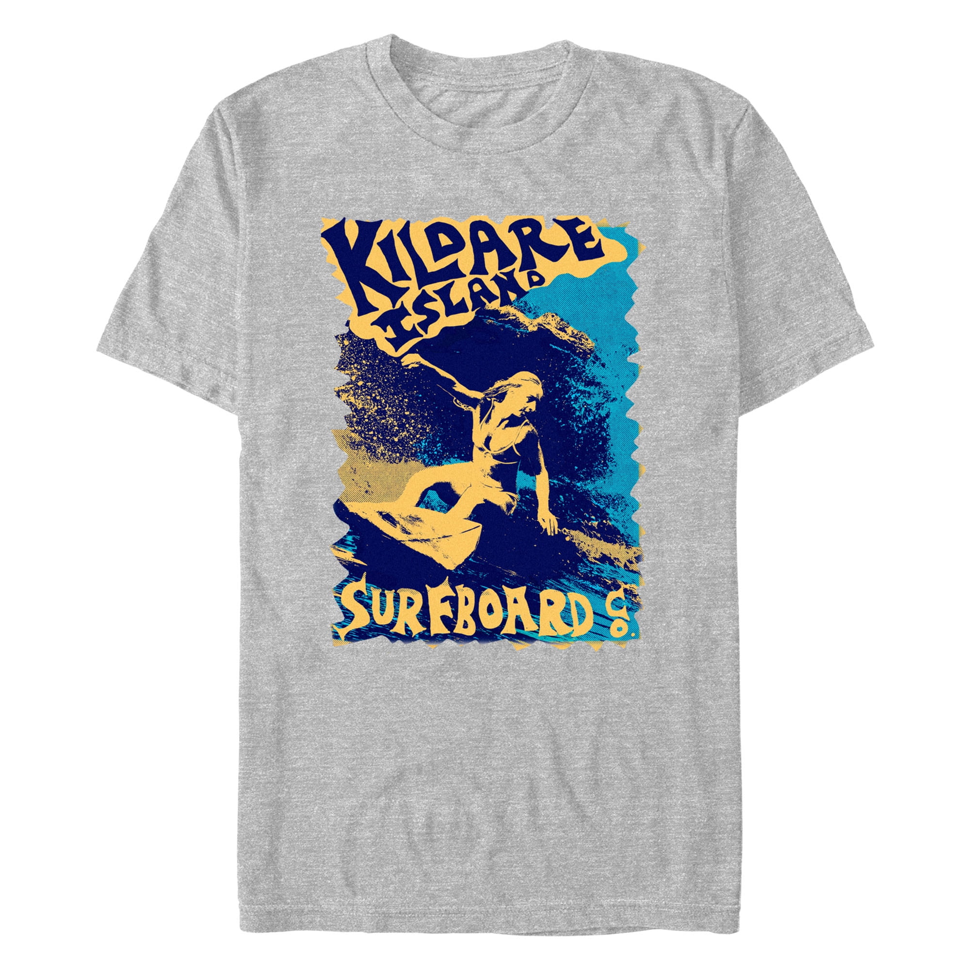 Men's Outer Banks Kildare Island Surfboard Co. Sarah Silhouette Graphic ...