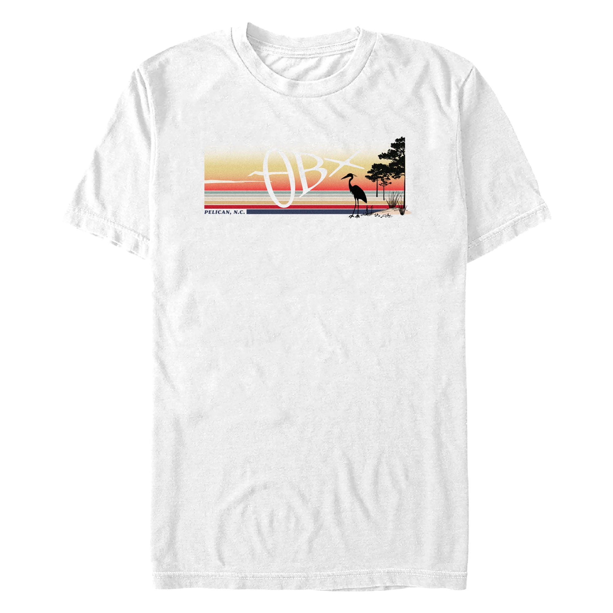 Men's Outer Banks OBX Pelican Graphic T-Shirt - Walmart.com