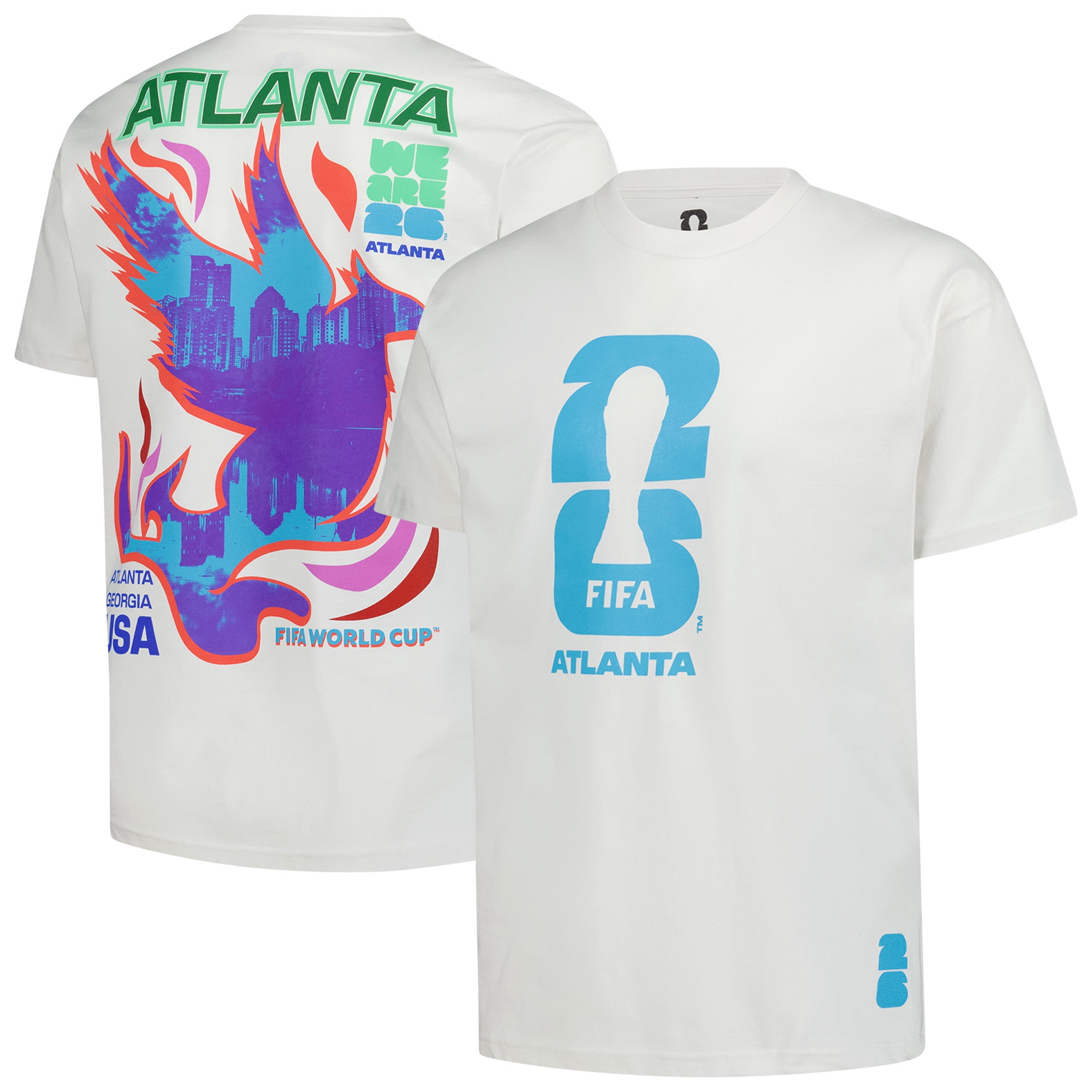 Men's Outerstuff Cream 2026 FIFA World Cup Atlanta Host City Local ...