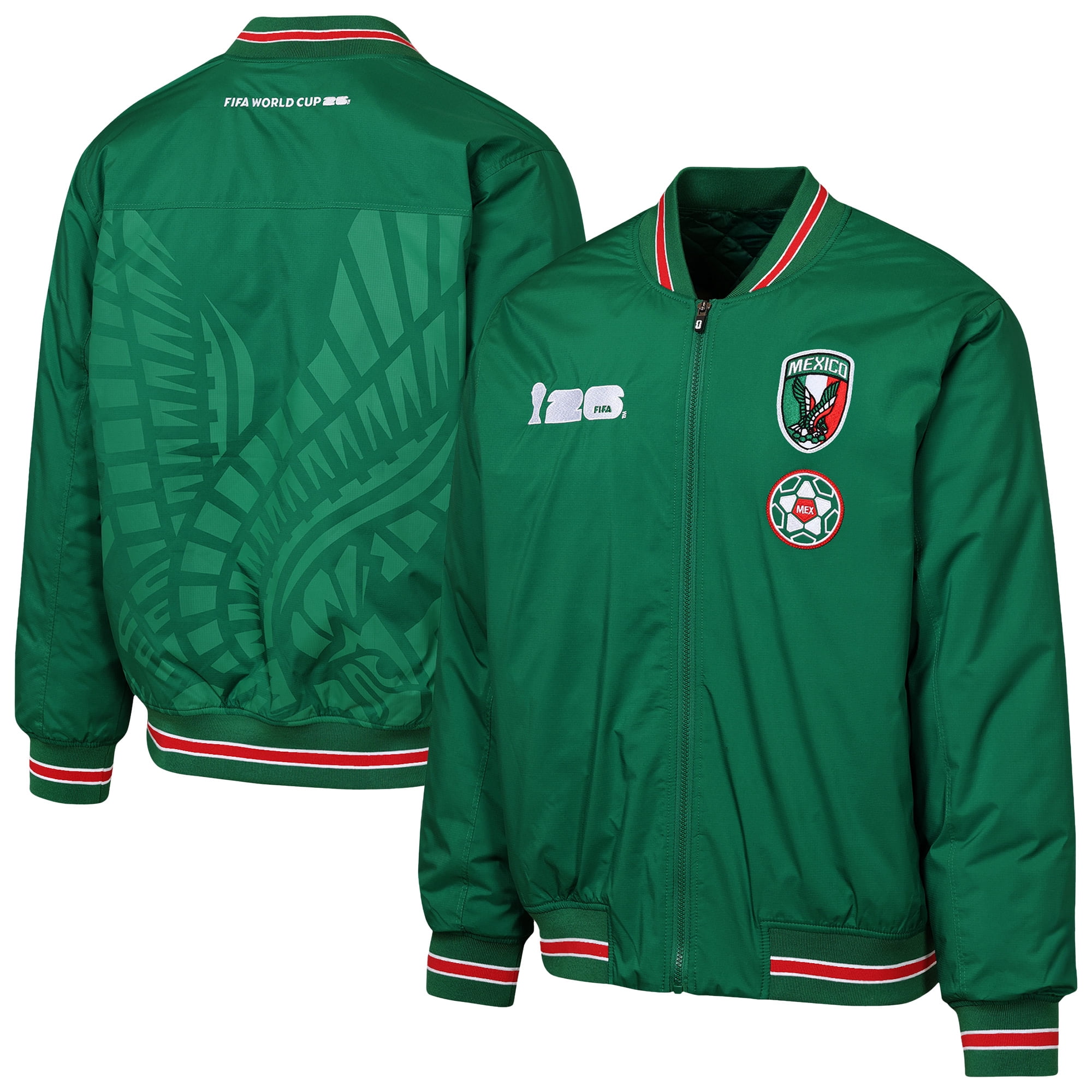 Men's Outerstuff Green Mexico National Team FIFA World Cup 2026 Road to ...