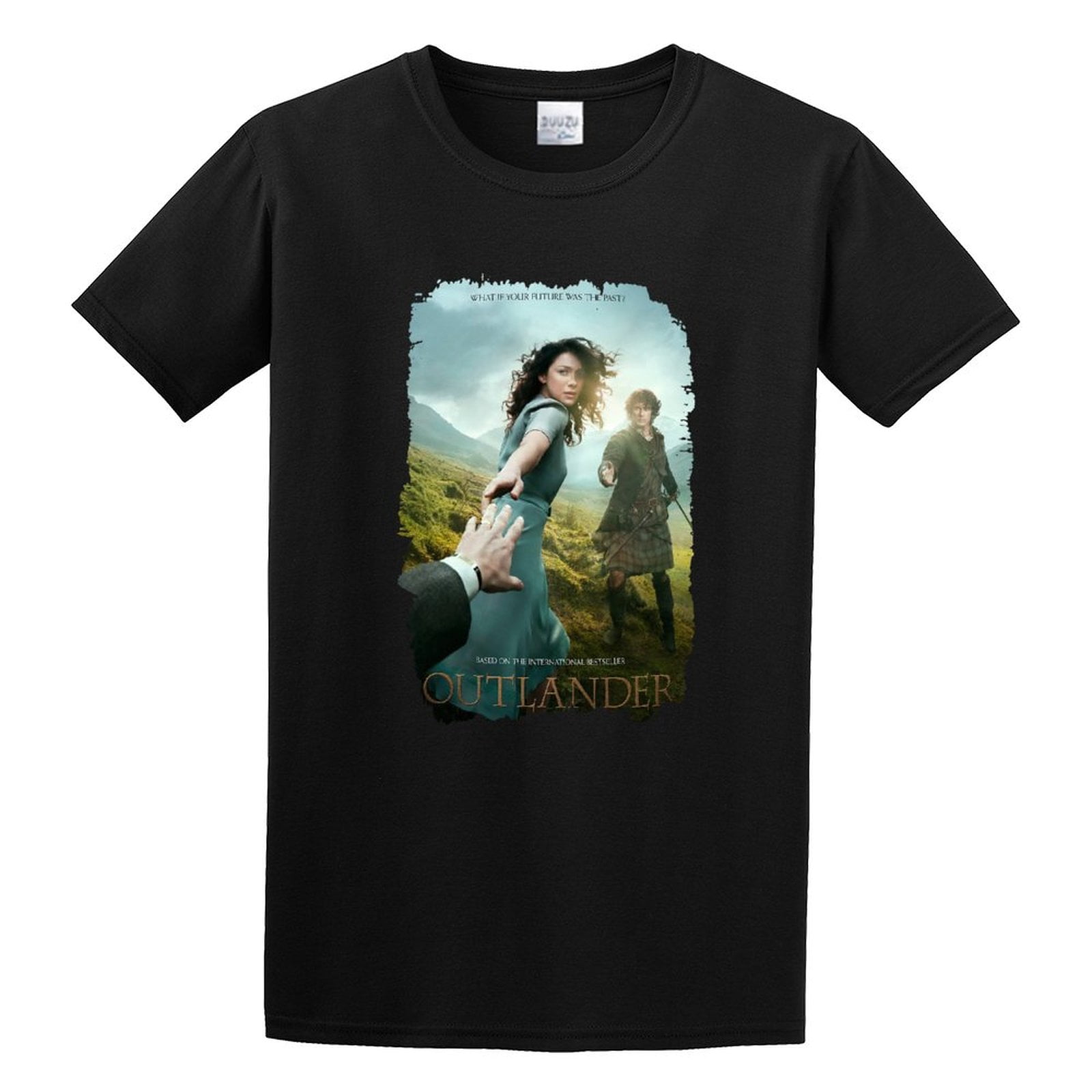 Men's Outlander Tv Show Poster T-shirts Black M - Walmart.com