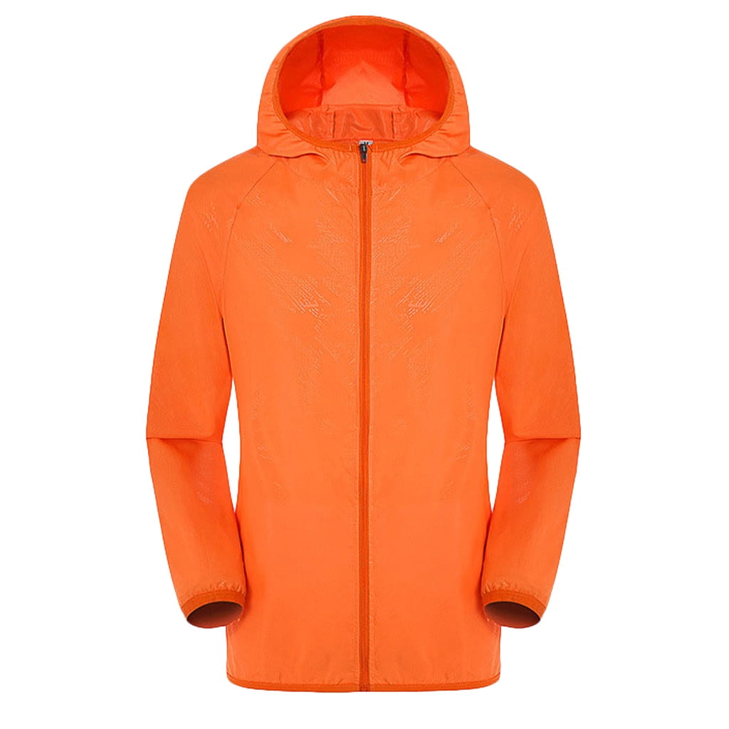 Men's Packable Rain Jacket Lightweight Waterproof Raincoat with Hood ...