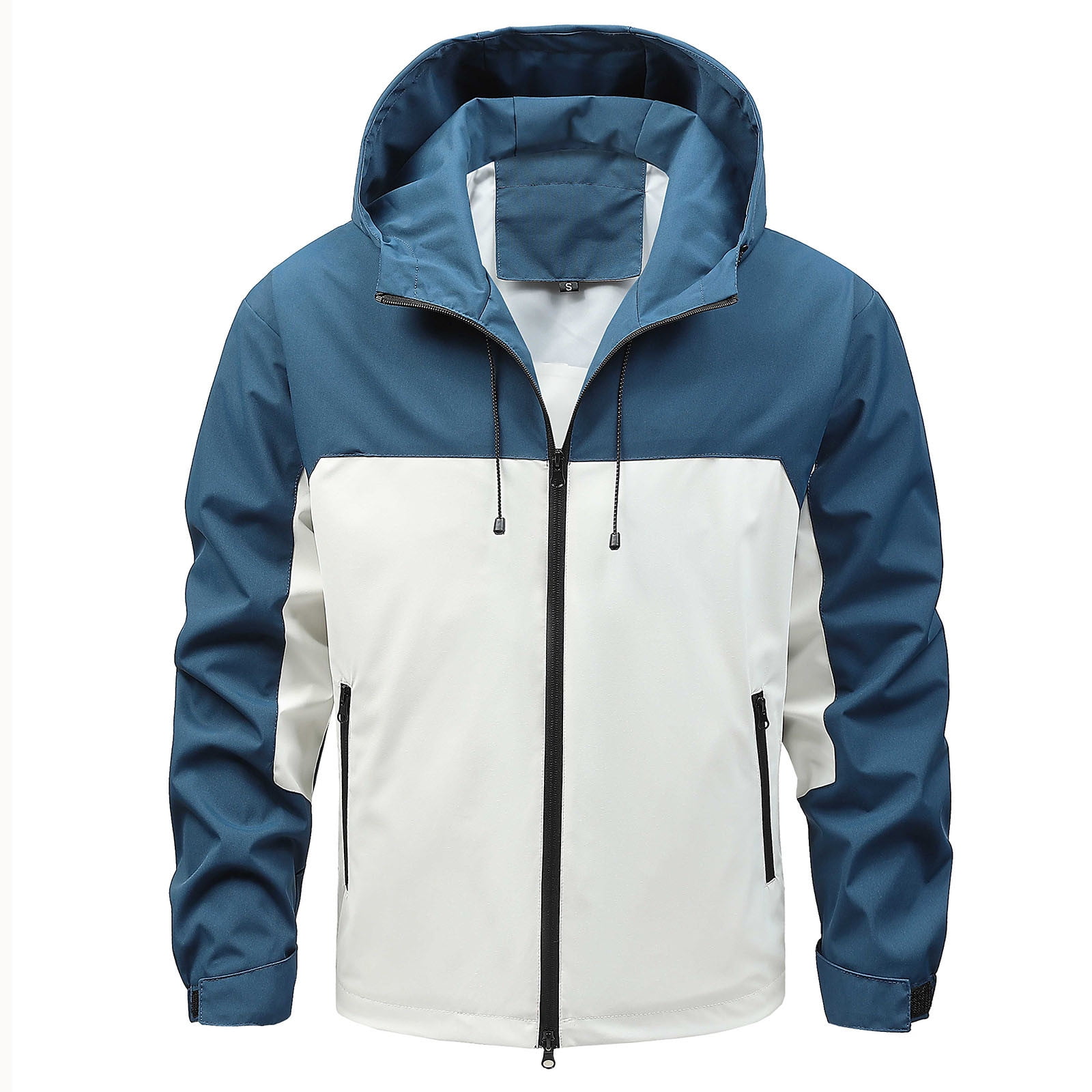 Men's Packable Waterproof Ultralight Rain Jacket Lightweight Hooded ...
