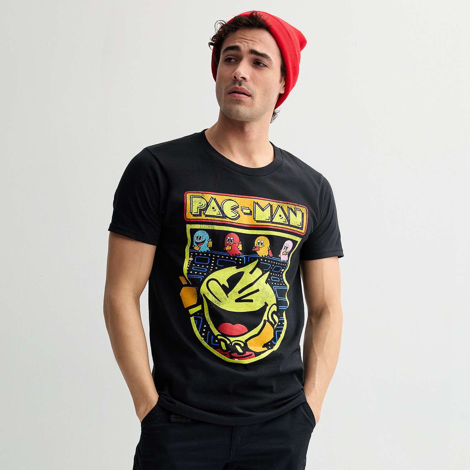 Men's Pacman Classic 2D Art Graphic Tee - Walmart.com