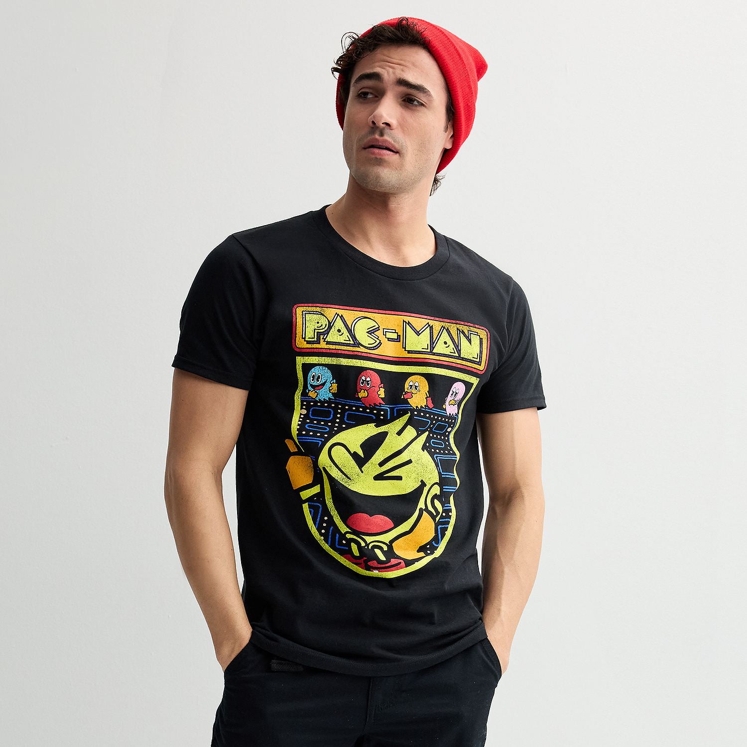 Men's Pacman Classic 2D Art Graphic Tee - Walmart.com