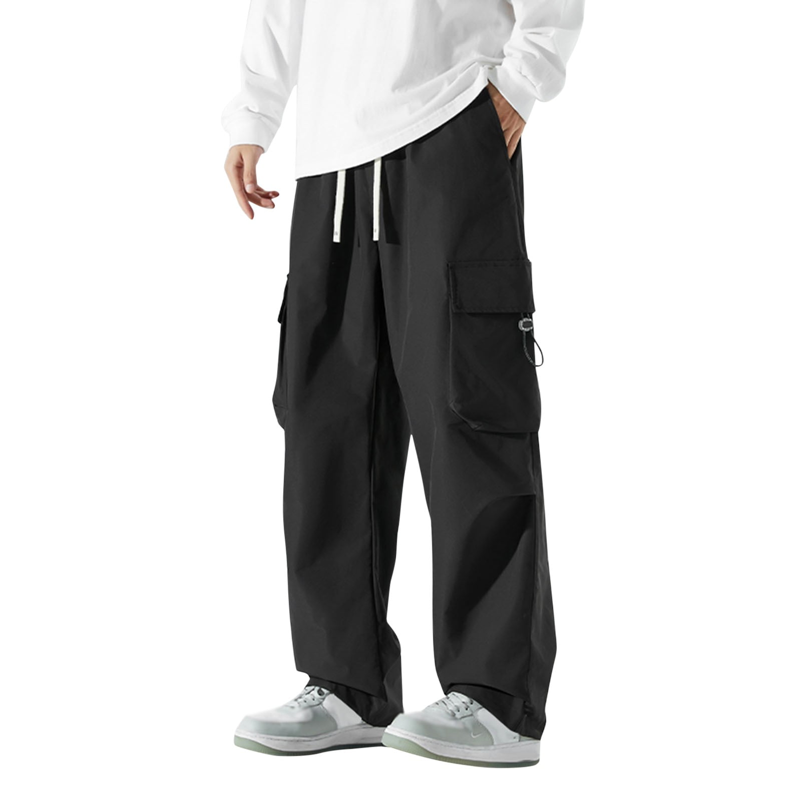 Mens Pantsswetpants For Men Bouncing Straight Barrel Casual Pants Men Work Pants