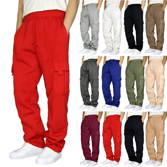 Men's Lightweight Water Resistant Cargo Pants for Hiking and Camping ...