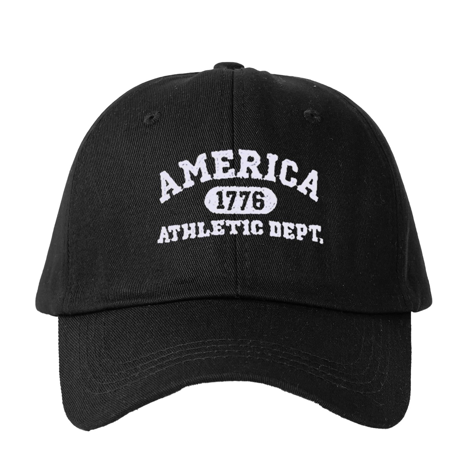 Men's Patriotic Alphabet Adjustable Baseball Cap Runner's Hat Baseball ...