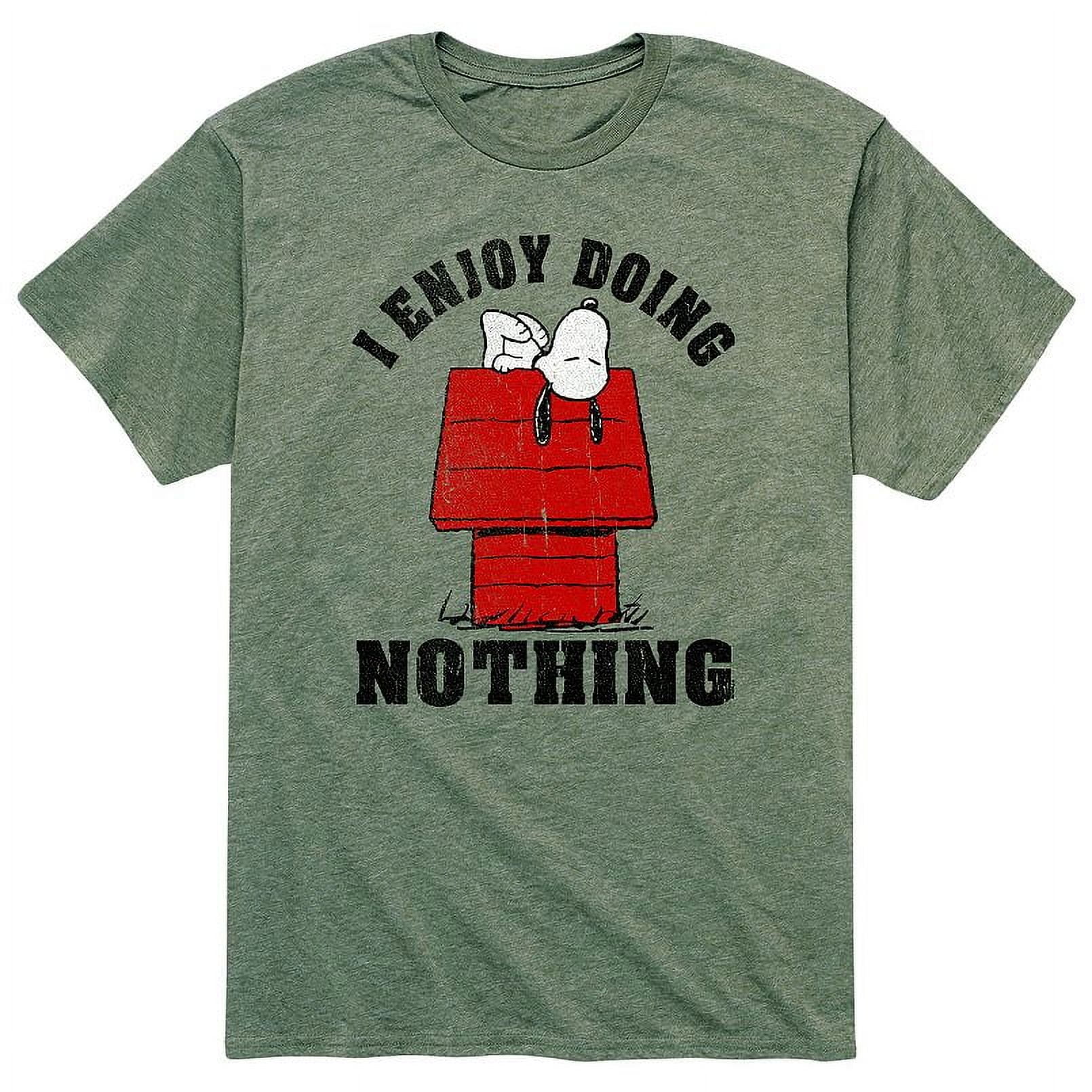 Men's Peanuts Chillin' Snoopy Tee - Walmart.com