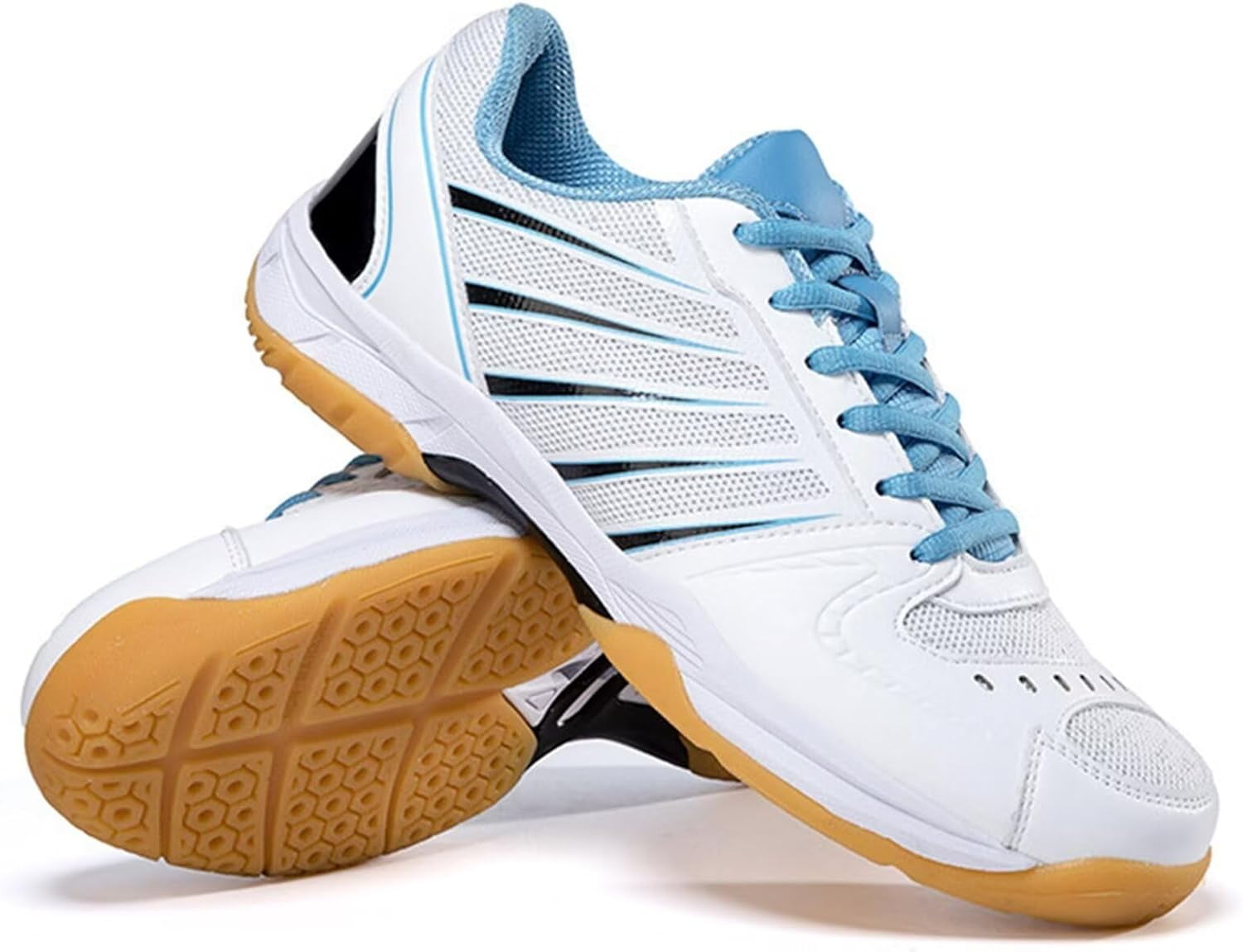 Men's Pickleball Court Shoes Non Slip Squash Sports Trainers Tennis ...