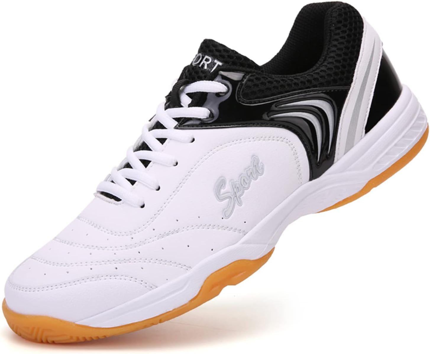 Men's Pickleball Shoes Badminton Shoes Men's Tennis Shoes Indoor Court ...