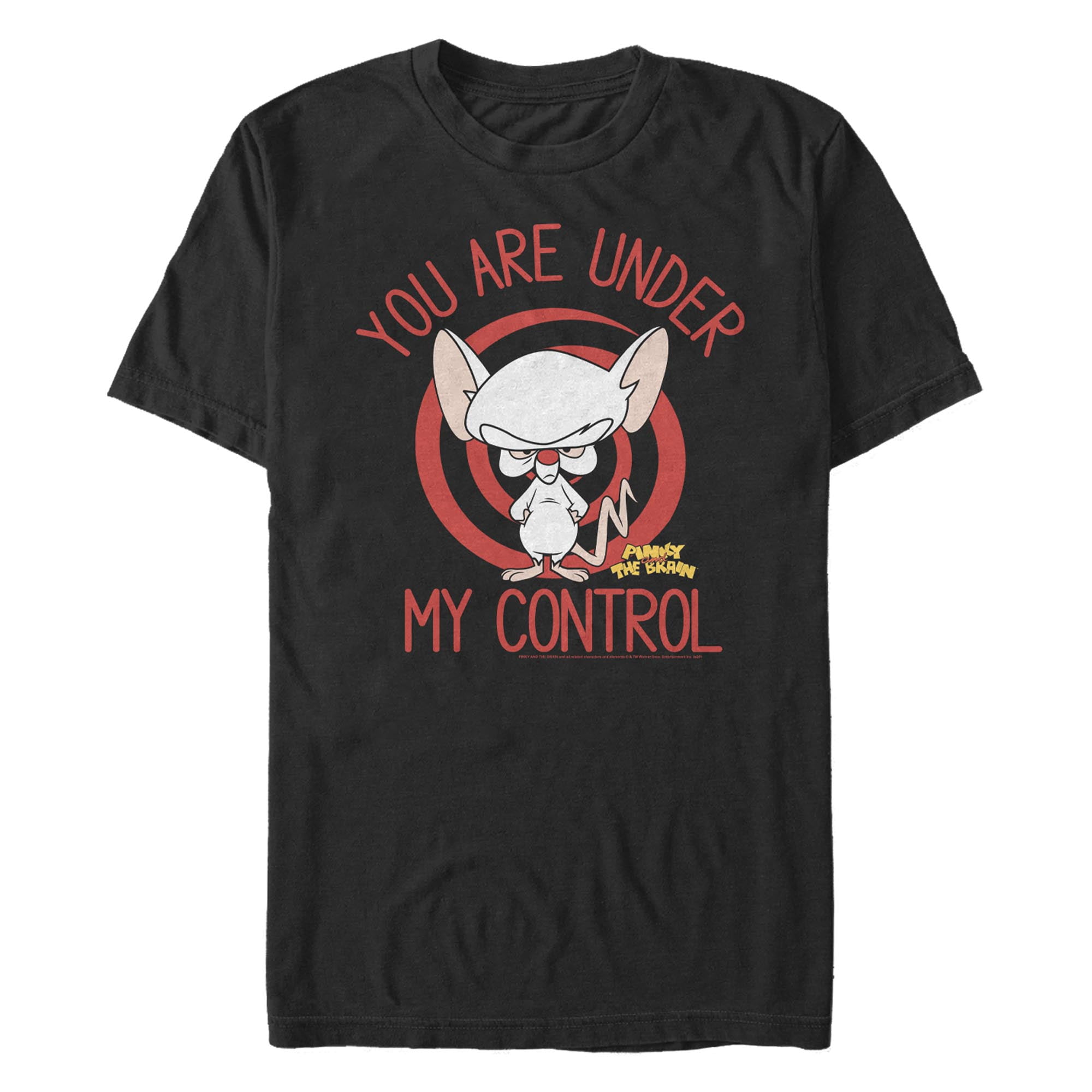 Men's Pinky and the Brain Under My Control Graphic T-Shirt - Walmart.com