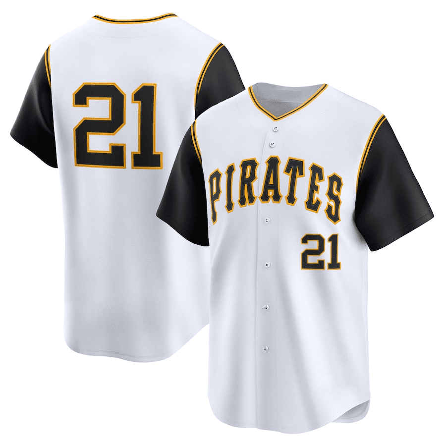 Men's Pirates Roberto Clemente#21 Jersey Fan Jersey Baseball Team ...
