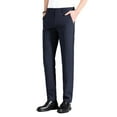 Men's Plain Navy Blue Suit Pants 34 () - Walmart.com