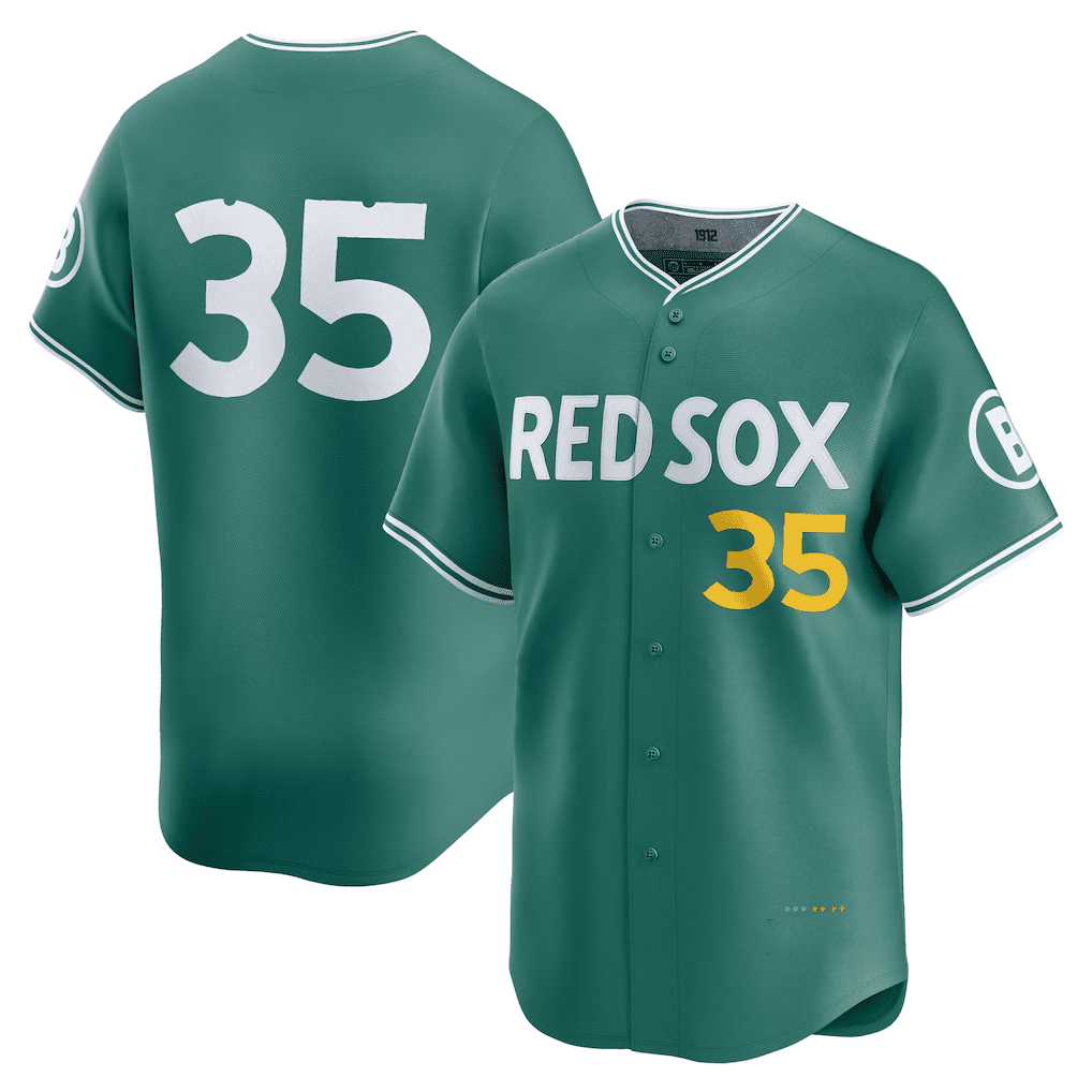 Men's Players Red_Sox Garrett Crochet#35 Jersey Baseball Team Club ...
