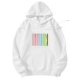 Men's Pocket Graphic Hooded Pullover, Barcode Shows No Signal Message ...