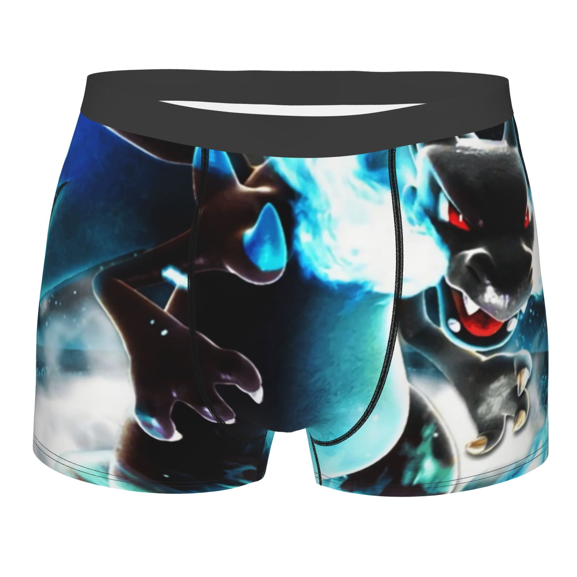 Men's Pokémon-Pikachu Charizard Boxer Briefs Funny Boxer Shorts ...