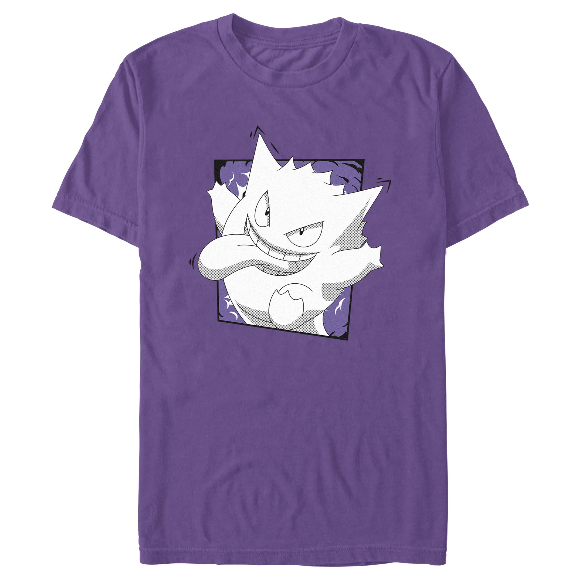 Men's Pokemon Comic Book Gengar Graphic T-Shirt - Walmart.com