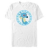 Men's Pokemon Horsea Circle Graphic T-Shirt - Walmart.com