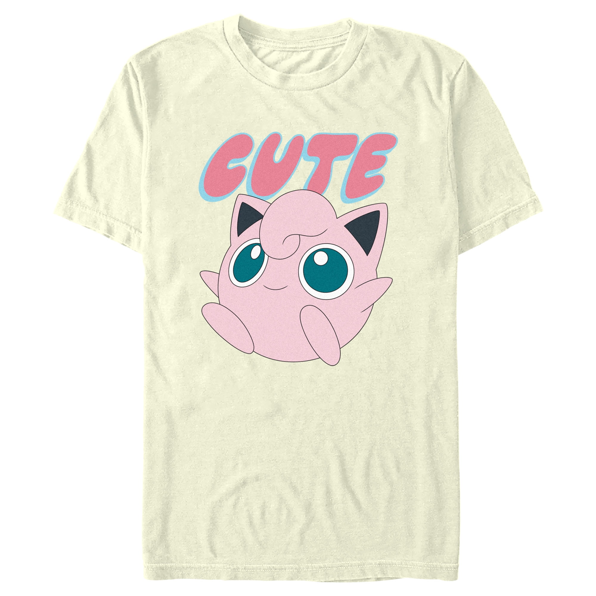 Men's Pokemon Jigglypuff Cute Graphic T-Shirt - Walmart.com