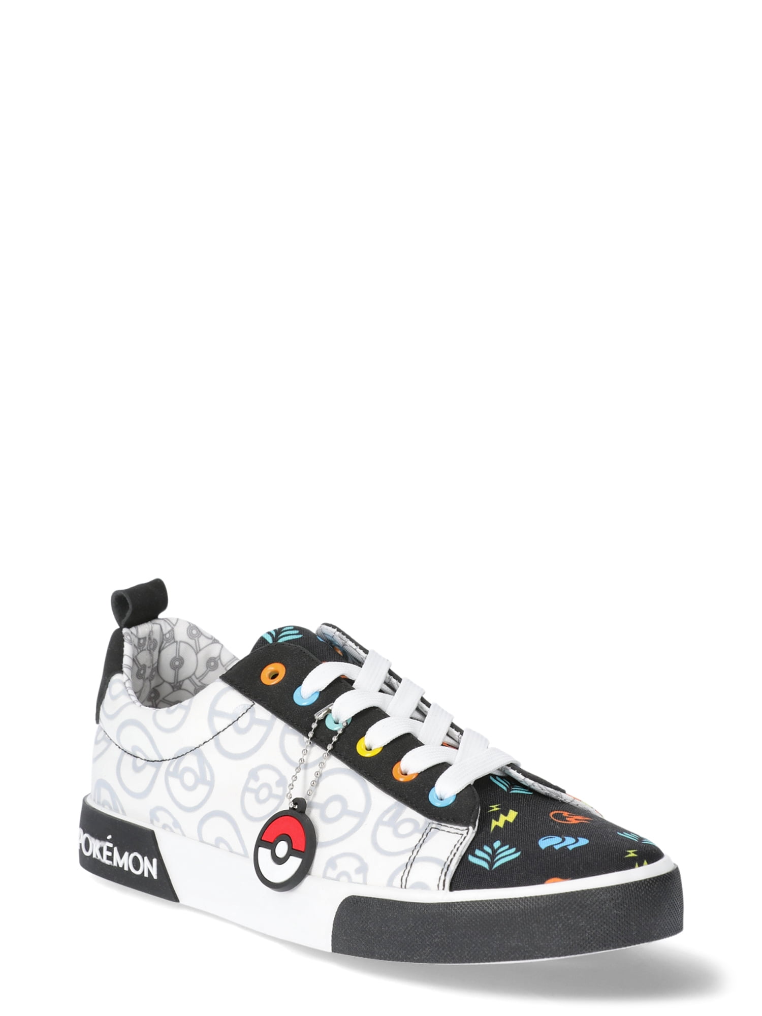 Pokemon Men's Low-Top Sneakers, Sizes 7-12, Pikachu Adventure Design ...