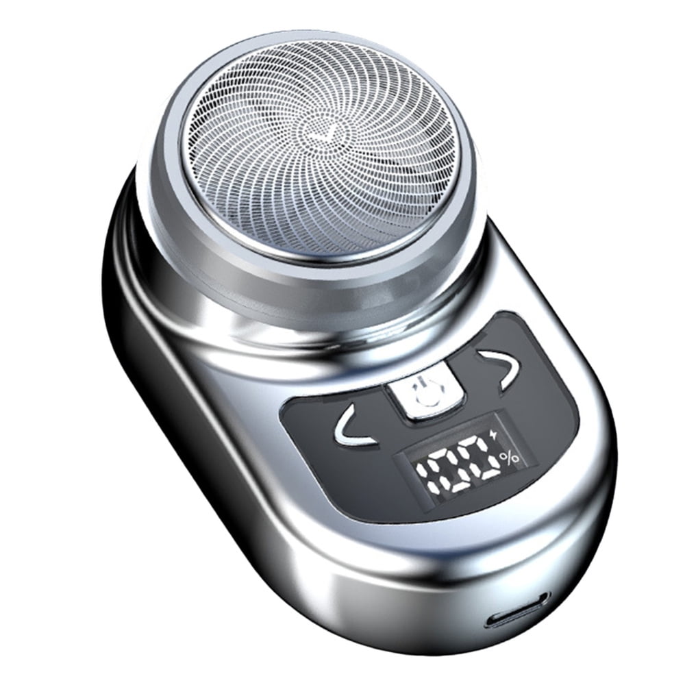 Men's Portable Electric Shaver USB Rechargeable Compact Electric Razors ...