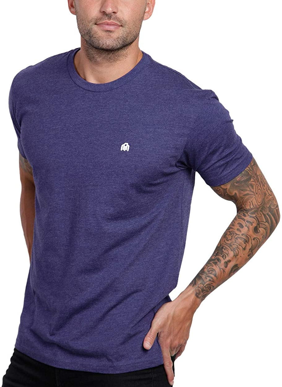 Men's Premium Basic Crewneck T-Shirts - Soft & Fitted Tees S - 4XL ...