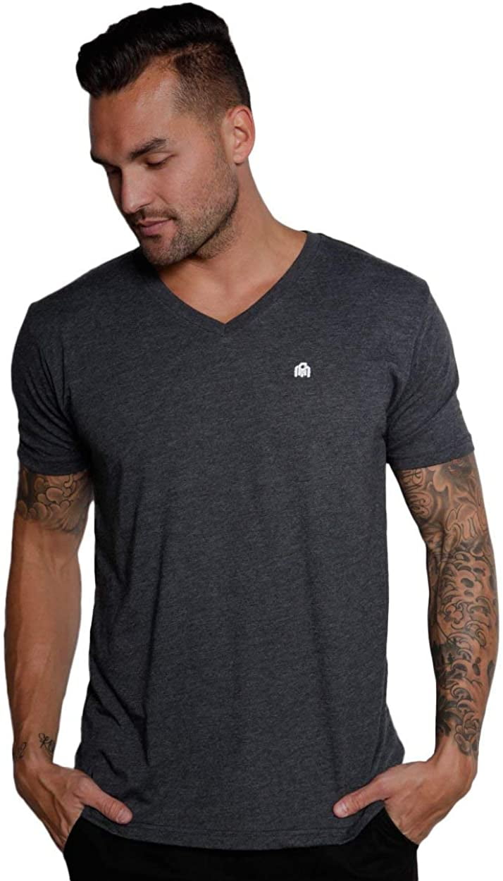 Men's Premium Basic V Neck T-Shirts - Soft & Fitted Tees S - 4XL ...