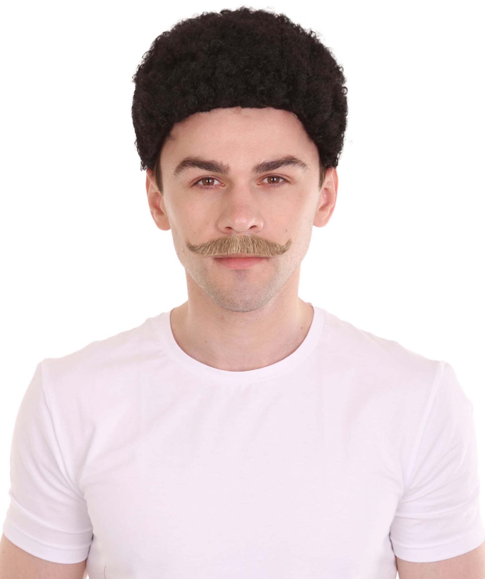 Men's Premium Imperial Human Facial Hair Mustache | HPO - Walmart.com