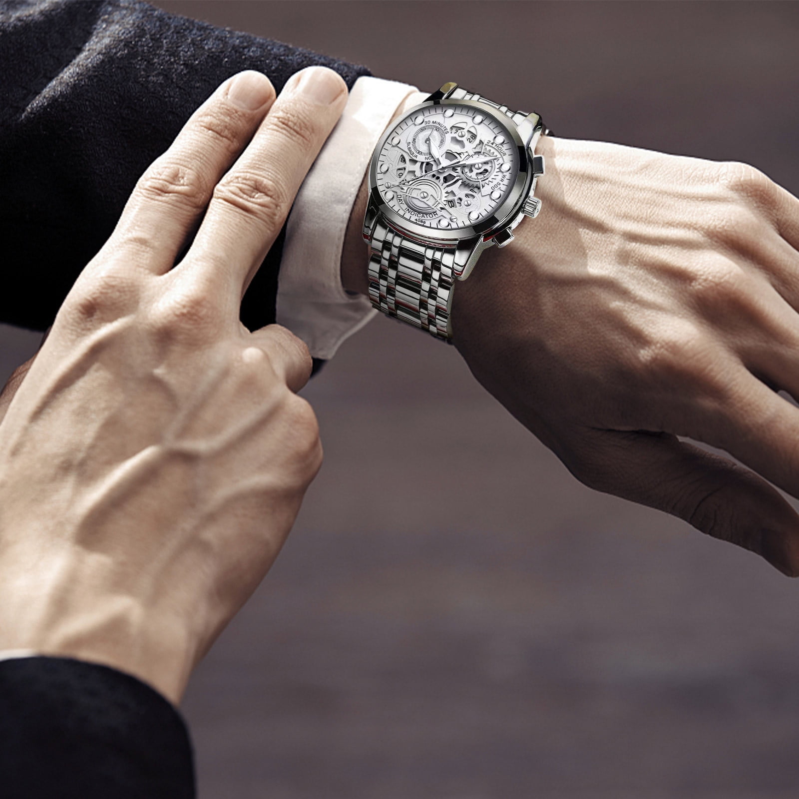 Men's Premium Quartz Watch! Noble Design, Accurate Grasp Of Time ...