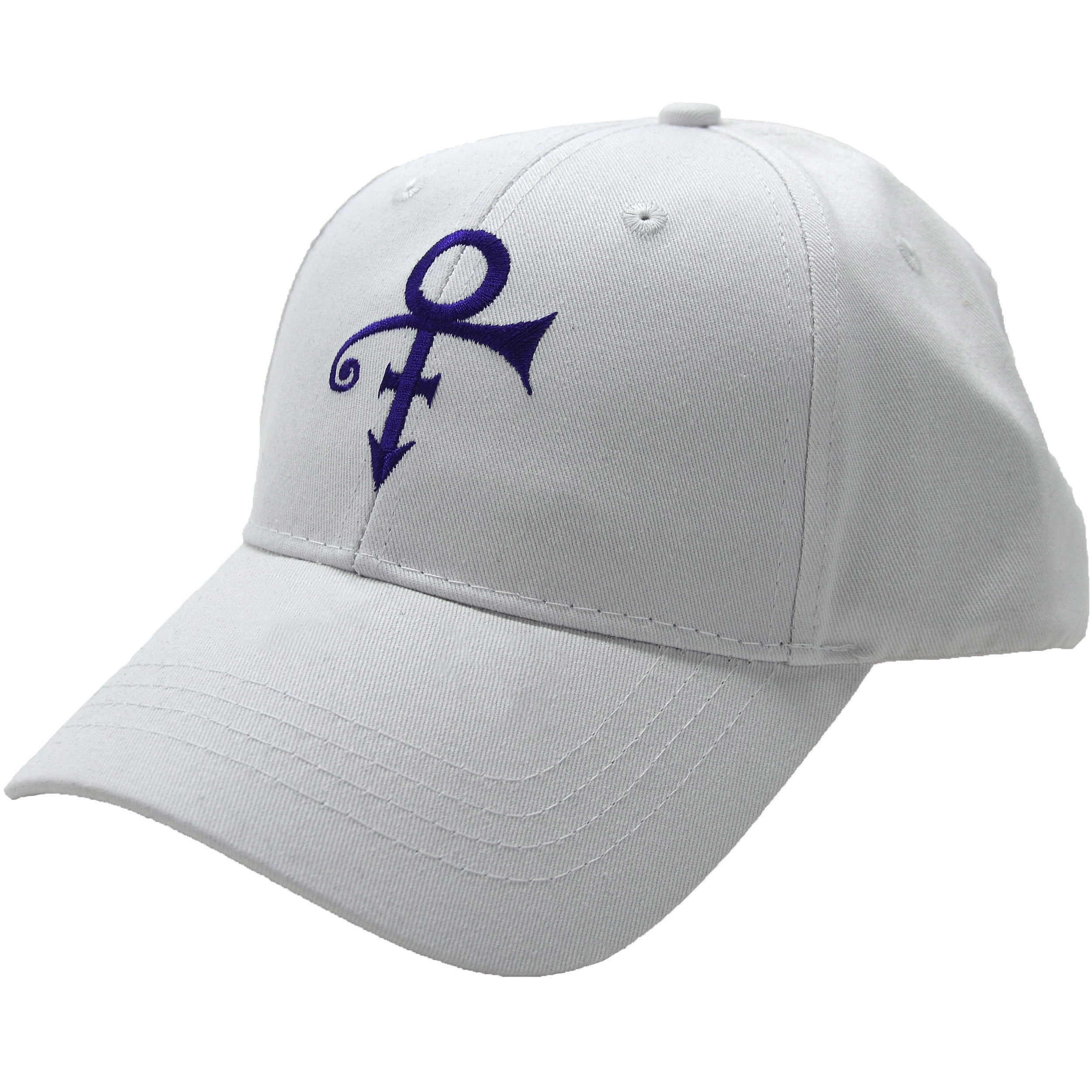 Men's Prince Purple Symbol Baseball Cap Adjustable White - Walmart.com