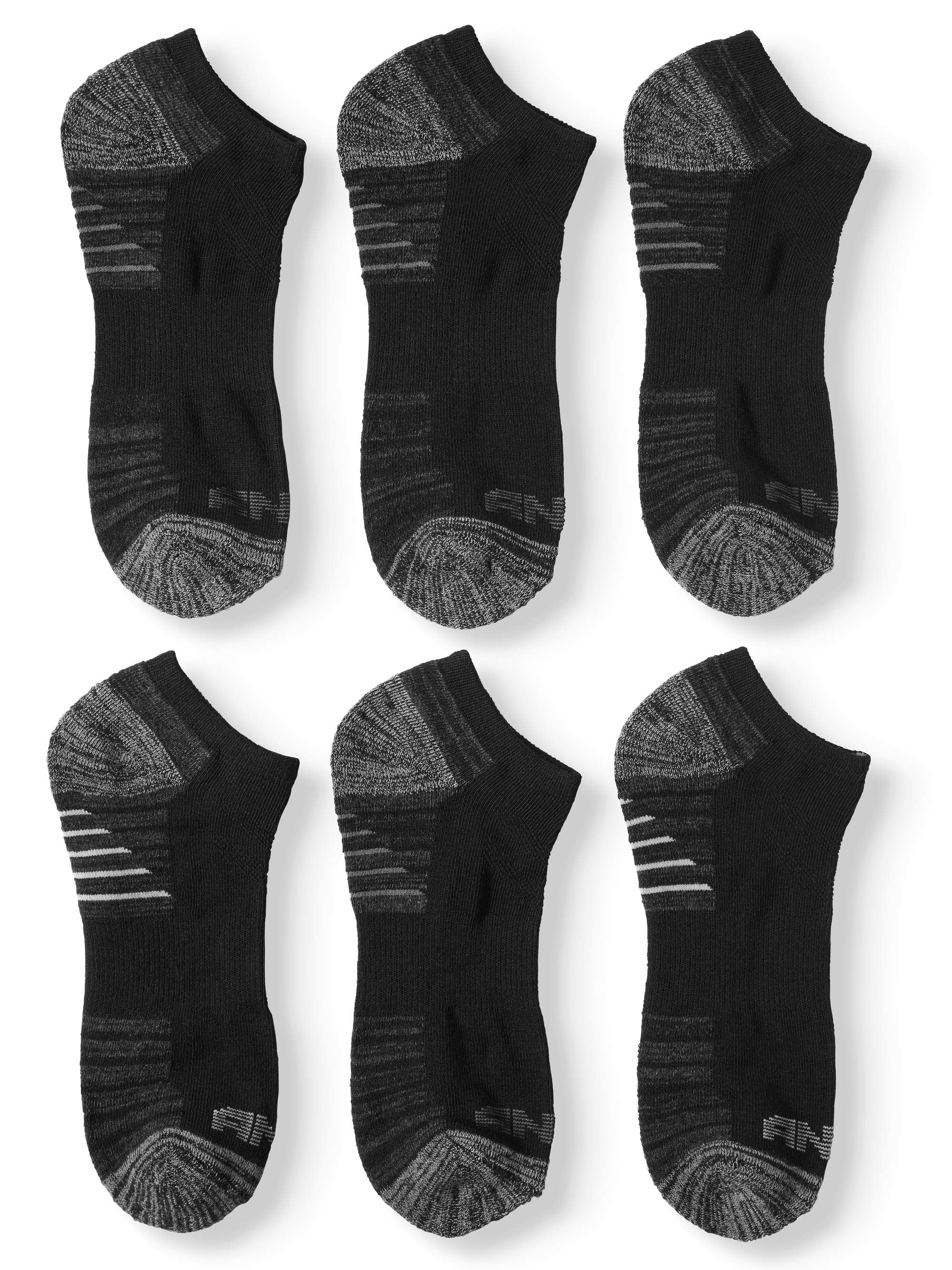 Men‘s Pro Platinum Low Cut Socks, 6-Pack - Walmart.com