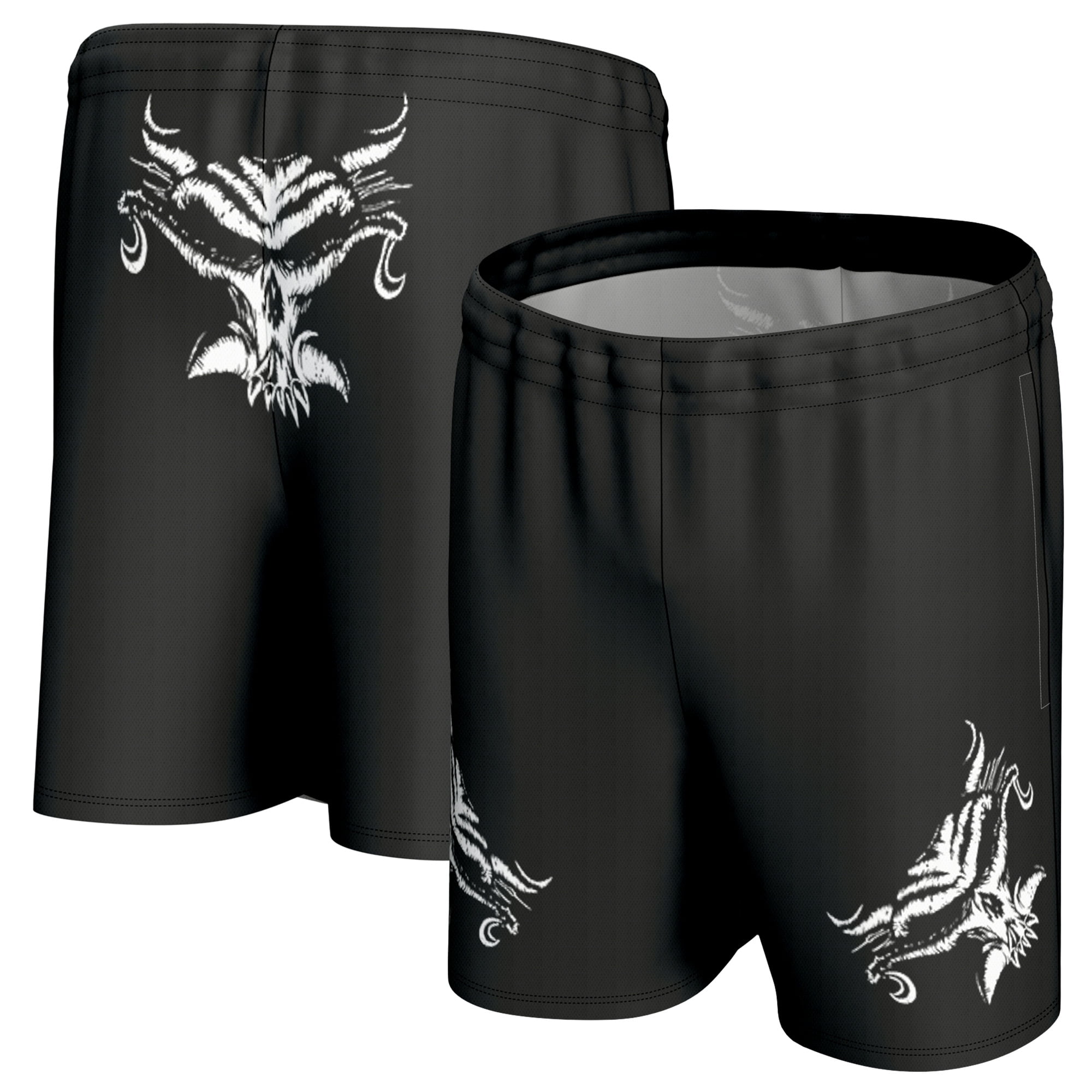 Men's ProSphere Black Brock Lesnar In-Ring Shorts - Walmart.com