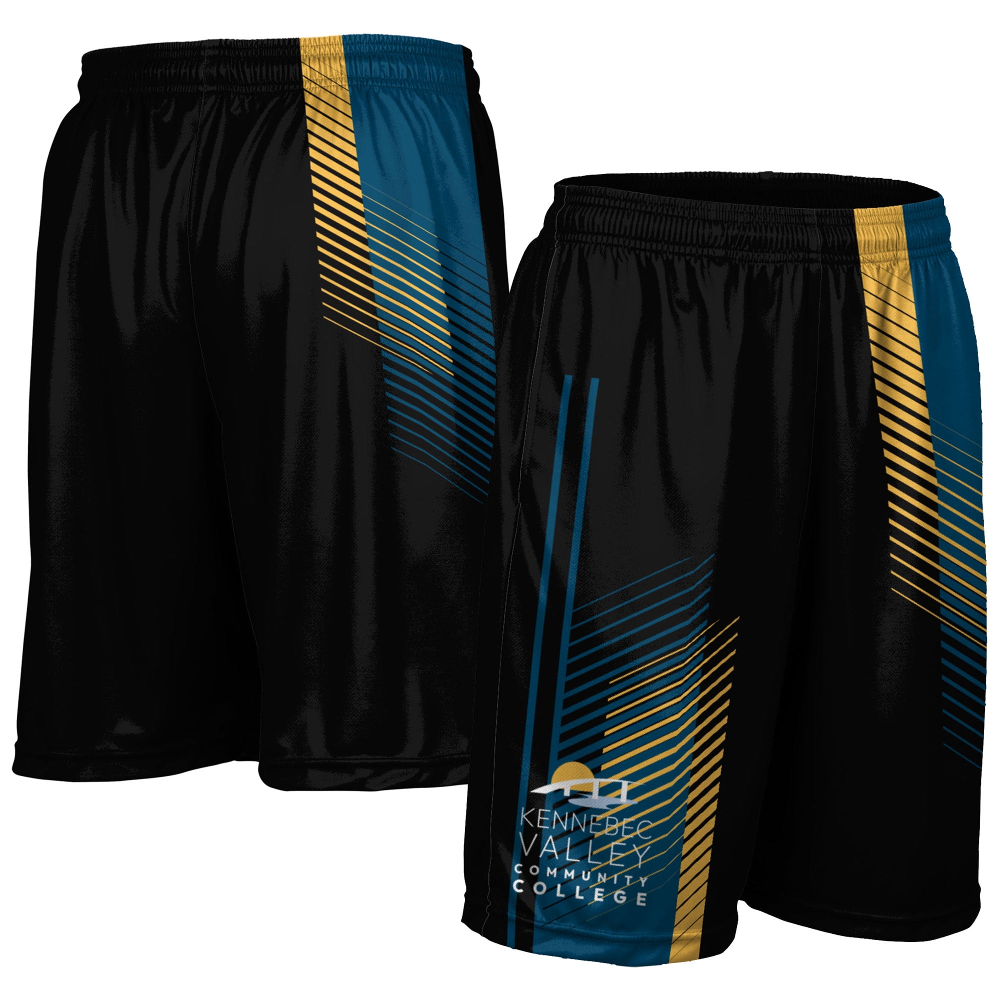 Men's ProSphere Black Kennebec Valley Community College Hustle Logo ...